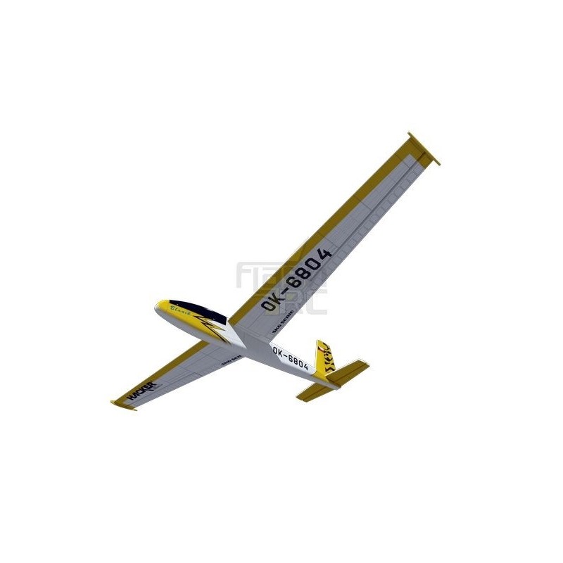 RC Gliders - Blanik yellow approx.2.00m ARF covered wings/ tailplanes ...
