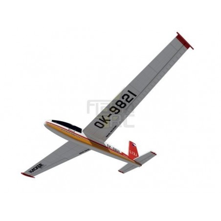 Planeadores RC - Blanik rojo aprox.2.00m ARF cubiertos alas/planos de ...