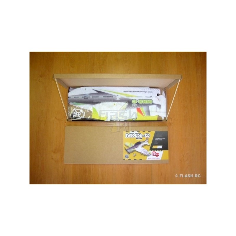 MXS-C 'Mini Series' D1 env.600mm vert/blanc Rc Factory - FLASH RC