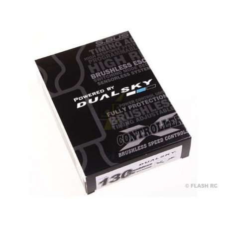 Brushless - Brushless Controller 130A V2 - XC13036HV Dualsky - FLASH RC