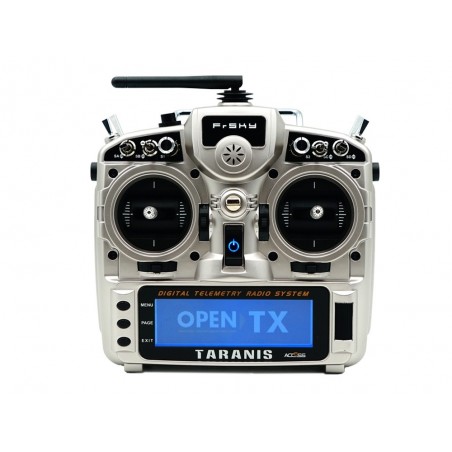 Mandos Radio - Taranis X9D PLUS 2019 Plata 16 Canales 2.4Ghz Frsky - FLASH RC