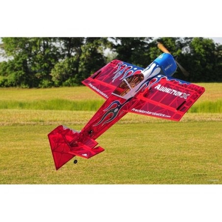 RC Aerobatic Aircraft - Precision Aerobatics Addiction X (V2) red ARF ...