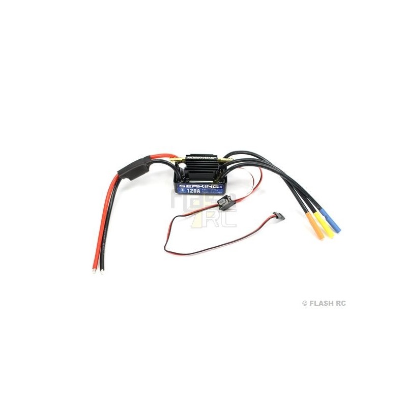 Brushless Brushless Boat Controller Seaking 120a V3 Hobbywing Flash Rc