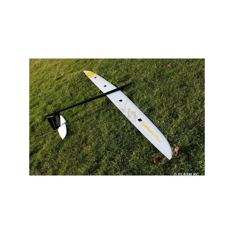 RC Gliders - Typhoon PLUS all fiber approx.2.90m yellow/black & white ...