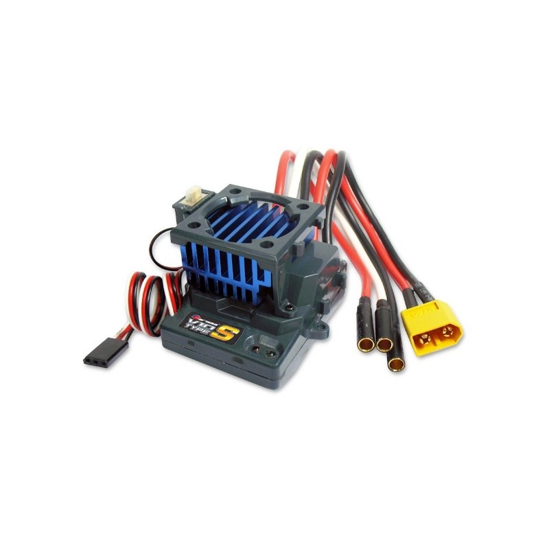 Brushless controllers for RC cars - Waterproof V10 TypeS 30A CARISMA ...