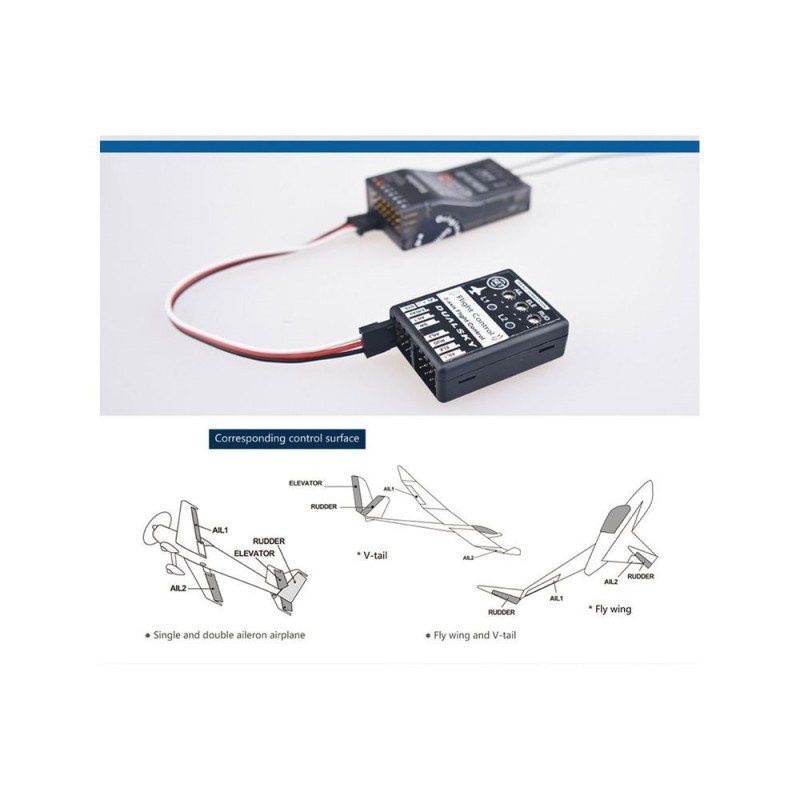 Gyroscopes - 3 axis gyroscope FC151 for Dualsky aircraft - FLASH RC