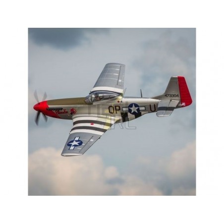E-flite P-51D mustang Blondie BNF aereo base ca.1.20m