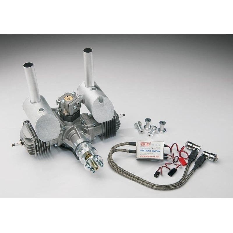 Gasoline engines - 2 stroke gasoline engine DLE-60 - Dle Engines - FLASH RC