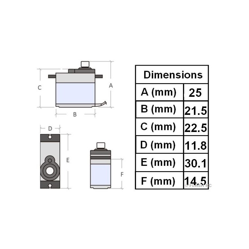 Servos - Servo Micro SG51R 5g digital Towerpro - FLASH RC