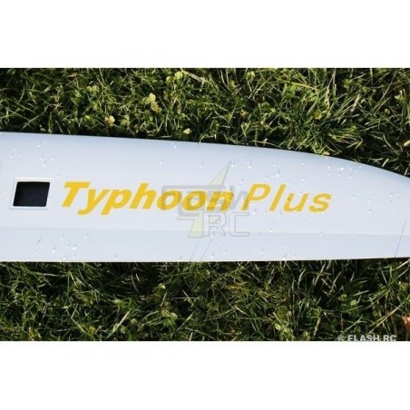 Motoplaneurs RC - E-Typhoon PLUS Full carbon 2.90m jaune/noir & blanc ...