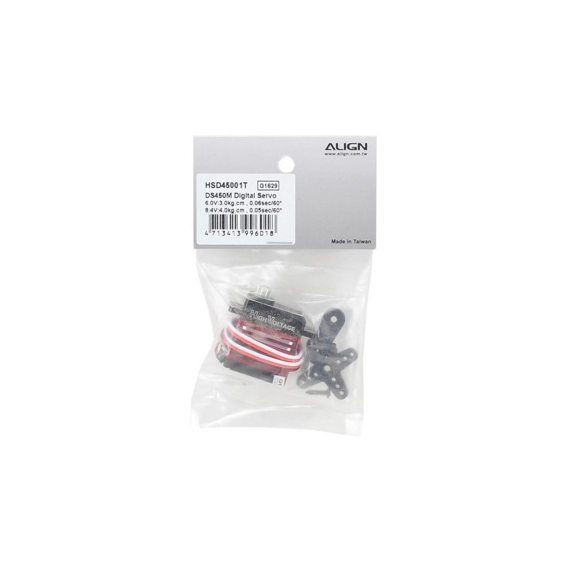 Servos - Digital Servo Align DS450M Metall (zyklisch - HV) (20g, 4.0kg ...