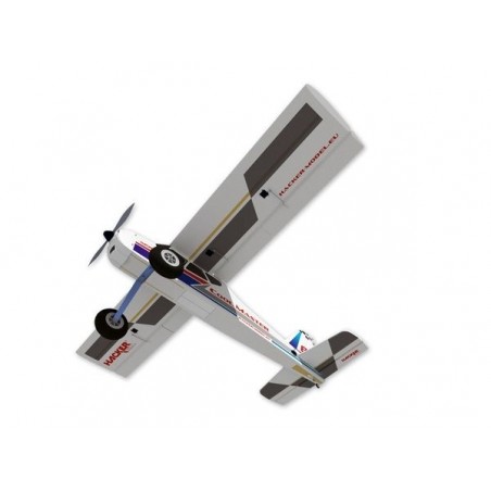 Avion Hacker model Cool Master Bleu KIT assemblé env.1.65m - FLASH RC