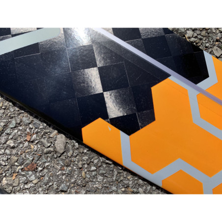 F3K AURI Wing2Part Orange Honeycomb