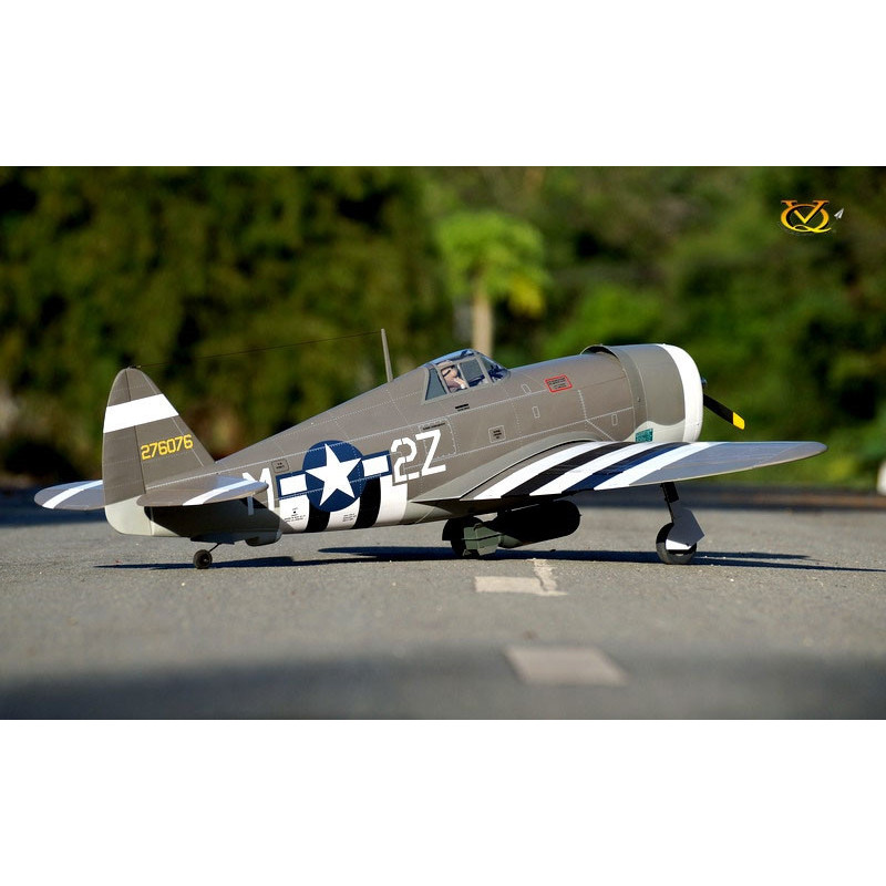 Aircraft VQ Model P-47 (Touch of Texas) 46/55 EP-GP ARF 1.5m - FLASH RC