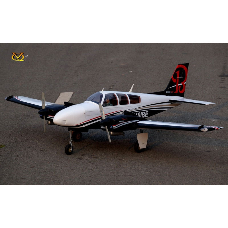 Aircraft VQ Model Benchcraft Baron 35. ARF 1.76mFLASH RC