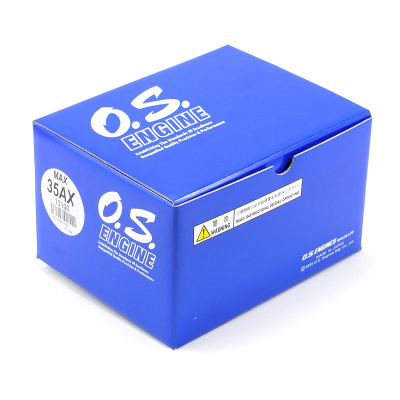 OS MAX 35 AX II 5.77cc 2 stroke methanol engine