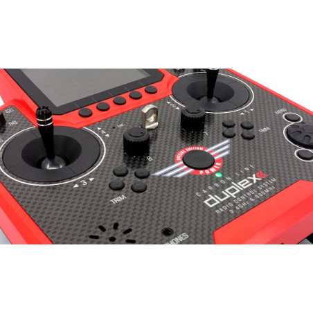 Jeti DS12 +R9 Multimodo - Edición Especial Rojo Carbono