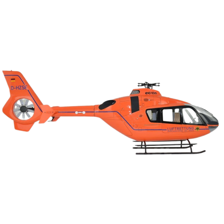 Fuselages, accessoires Hélico - EC145 T1 Blanc/Rouge REGA KIT ARF ...