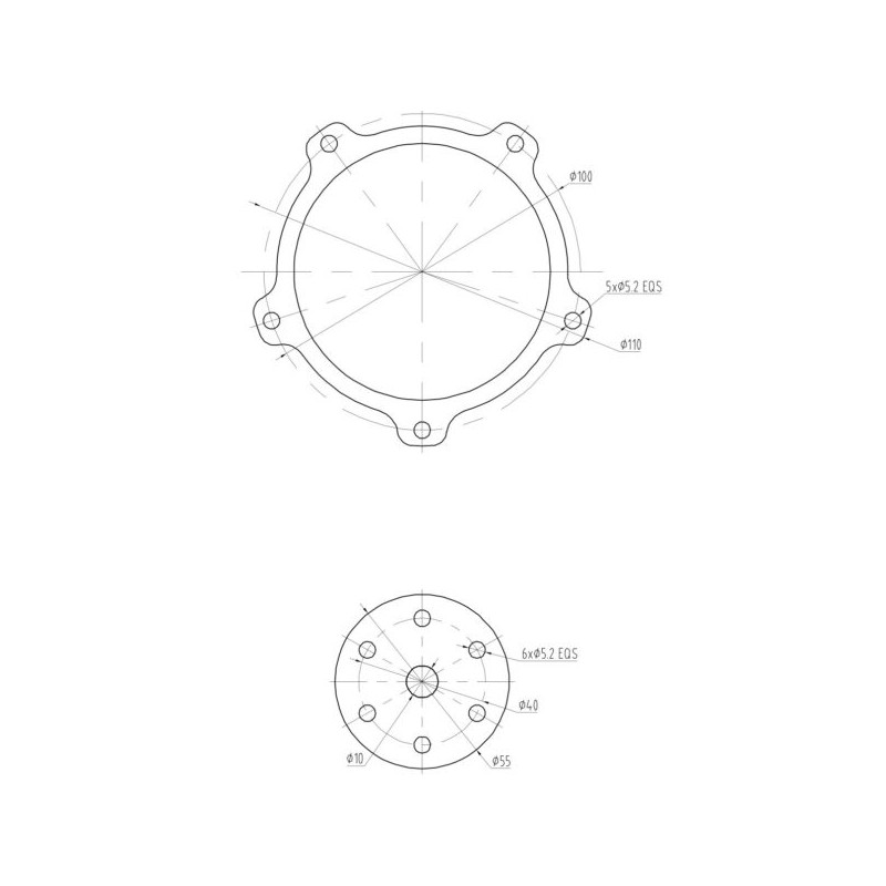 Motor de gasolina de 4 tiempos GF150 R5 150cc radial 5 cilindros - NGH