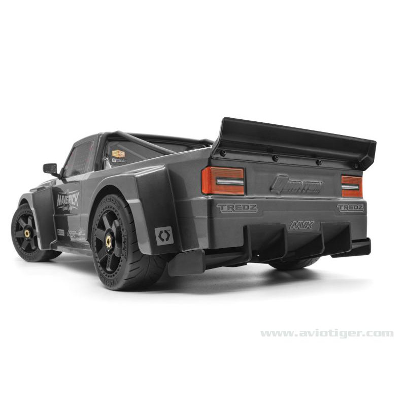 RC drift car - QUANTUM R FLUX 4S 4X4 GRIS - FLASHRC