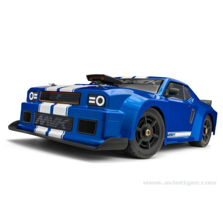 Coche de pista RC - QUANTUM R FLUX 4S 4X4 "MUSCLE "BLEU - FLASH RC