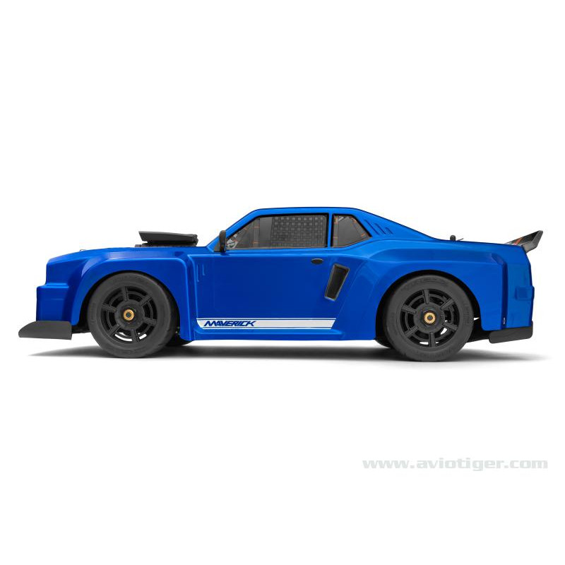 Coche de pista RC - QUANTUM R FLUX 4S 4X4 "MUSCLE "BLEU - FLASH RC