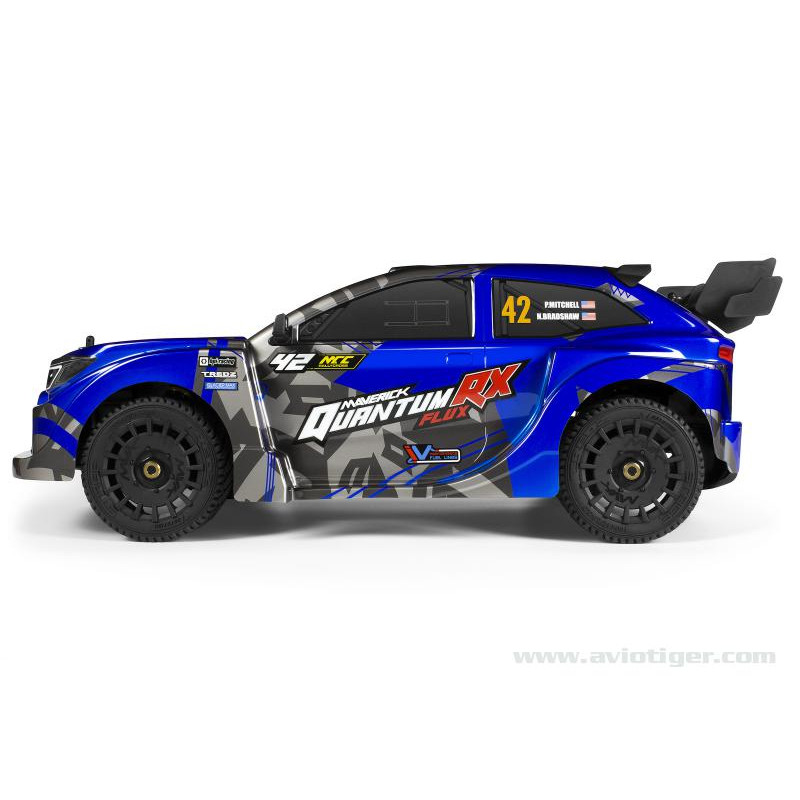 All-terrain RC car - QUANTUM RX BLEU - FLASH RC