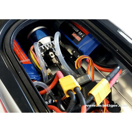 Lancha RC - BULLET OFF-SHORE V3 BL ARTR - FLASH RC