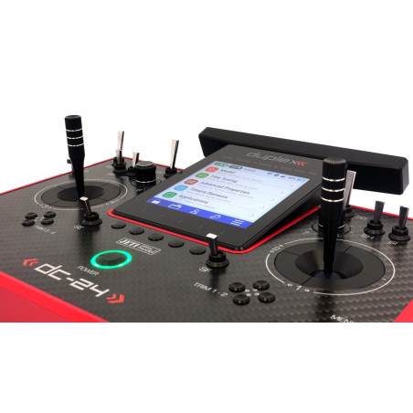 Jeti DC24 II Carbone Ruby anodisé 2.4Ghz Duplex - FLASH RC