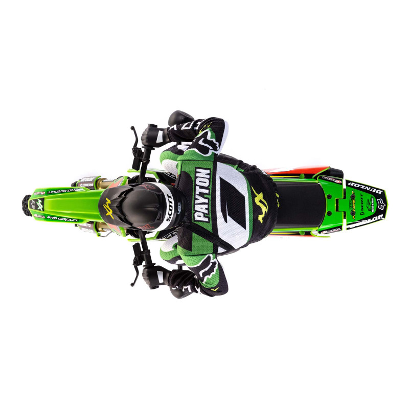 Moto RC tout-terrain - 1/4 Promoto-MX Motorcycle RTR with Battery and ...
