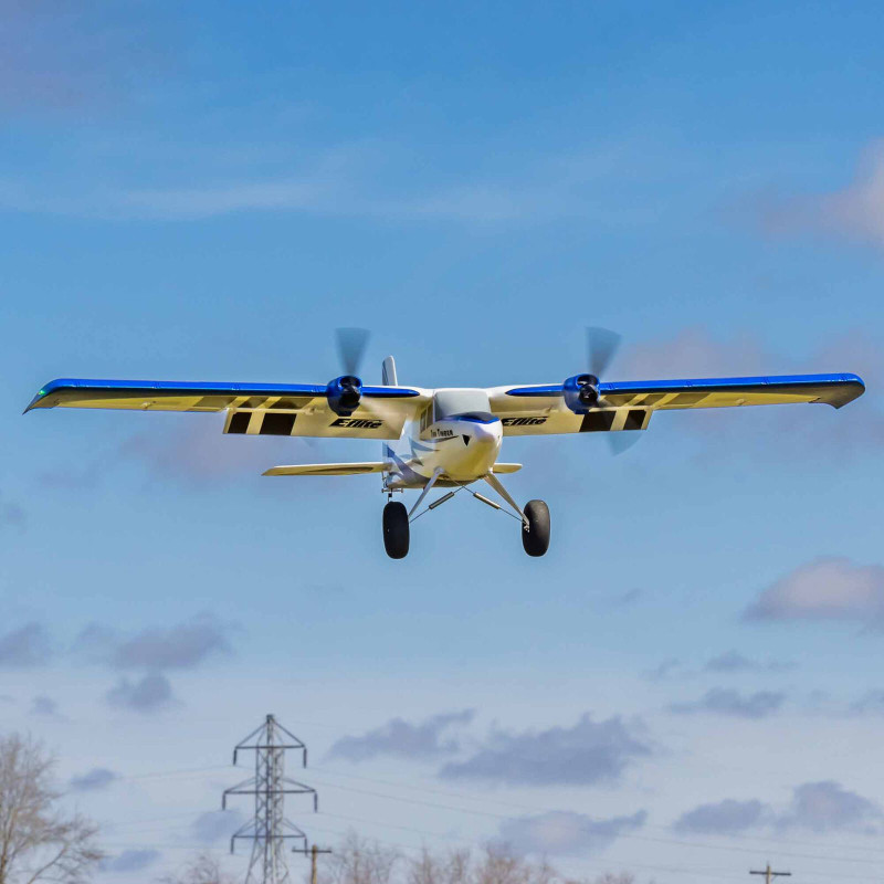 Twin Timber 1.6m BNF Basic with AS3X and SAFE Select - FLASH RC