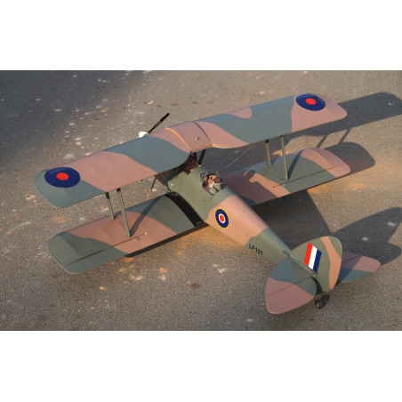 Avion VQ Model Tiger Moth 46 size EP-GPFLASH RC