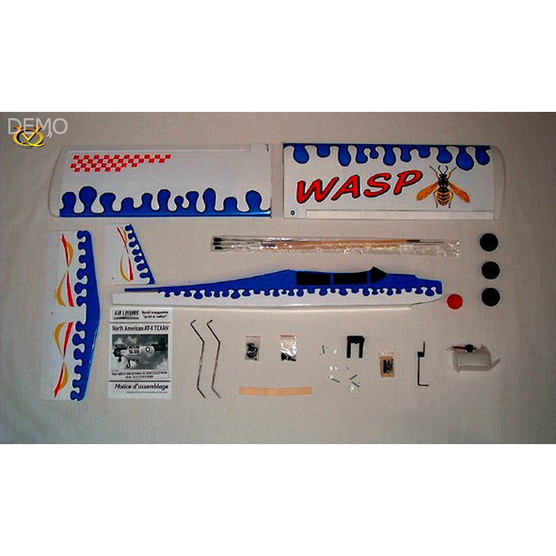 Flugzeug VQ Model Wasp trainer 46 size EP-GP FLASH RC
