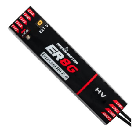 RADIOMASTER - RadioMaster 8-channel receiver ER8G 2.4 GHz PWM ...