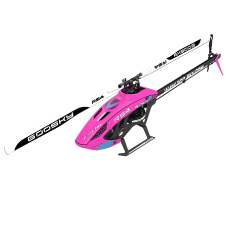 Helicóptero - Goosky RS4 PINK Versión Combo Helicóptero - FLASH RC