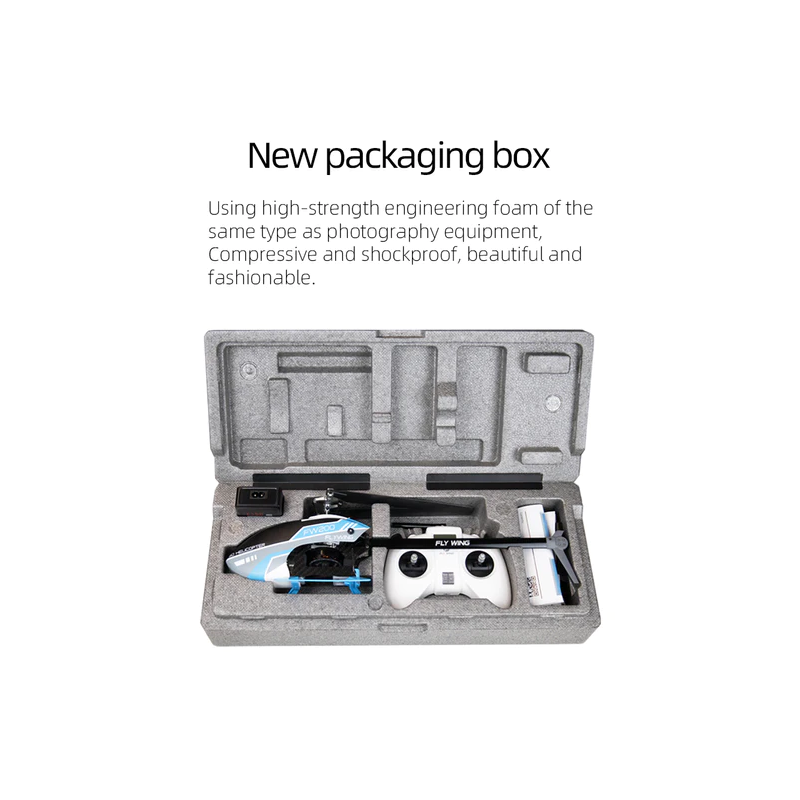 FLY WING Helicopter FW200 RC GPS/TOF H1 - RTF Yellow