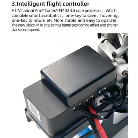 FLY WING Helicopter FW200 RC GPS/TOF H1 - RTF Yellow