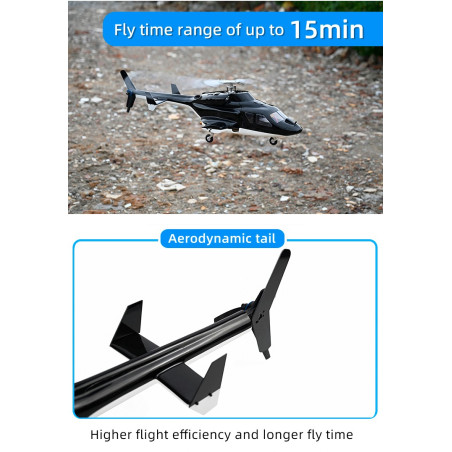 FLY WING - Airwolf RC Helicopter - PNP