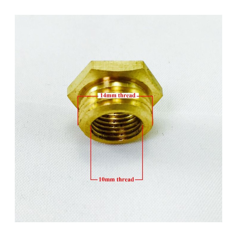 14mm to 1/4 32 (glow) spark plug adapter - RC Flash