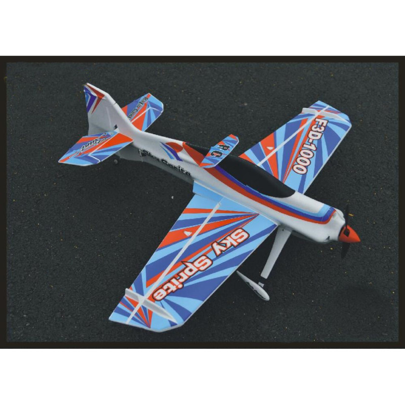 PLANE SKY SPRITE F3D_Versión PNP_1,00M