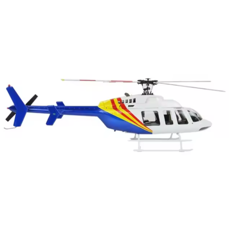 470 size BELL 407 blue white painting KIT version