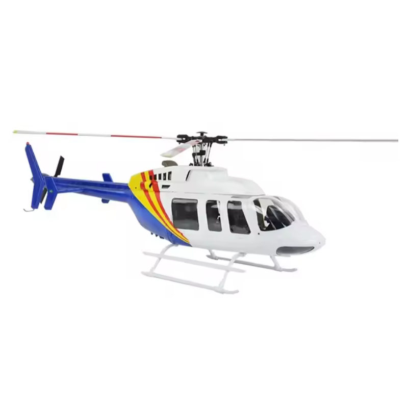 470 size BELL 407 blue white painting KIT version