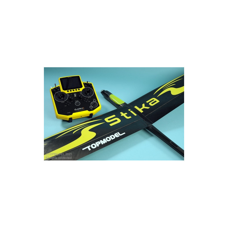Stika -1- F3K env.1.49m PNP All Carbon TOPMODEL - Jaune