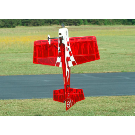 Precision Aerobatics Addiction (V3) Flugzeug rot ARF ca.1.00m - mit LEDs