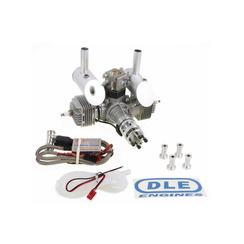 Gasoline engines - 2 stroke gasoline engine DLE-40 - Dle Engines - FLASH RC