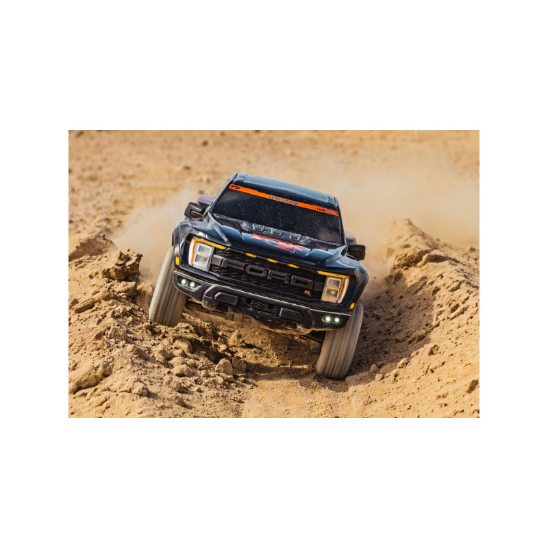 Traxxas Ford F-150 Raptor R 4x4 VXL TSM RTR 101076-4 Noir - FLASH RC