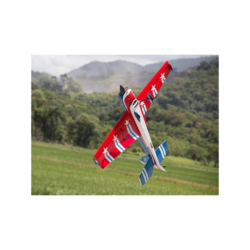 RC Aerobatic Aircraft - Precision Aerobatics Katana 52 blue/red ARF approx.1.32m - FLASH RC