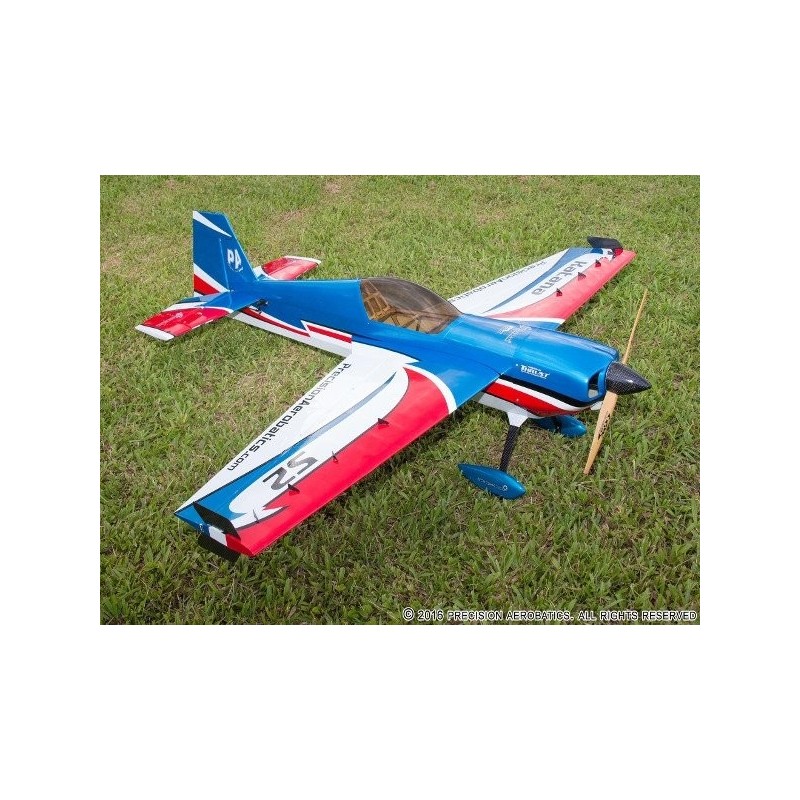 RC Aerobatic Aircraft - Precision Aerobatics Katana 52 blue/red ARF approx.1.32m - FLASH RC