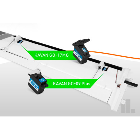 Motoplaneur Kavan Pulse Orange 2200mm PNP - FLASH RC