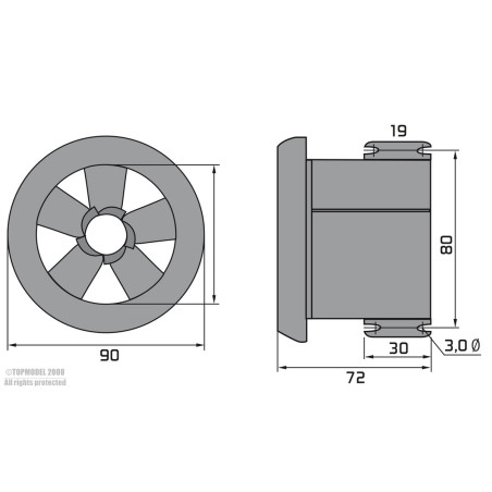 XPOWER - XFAN-80